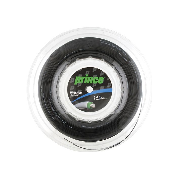 Prince Premier Control 200m zwart | Tennis Arena